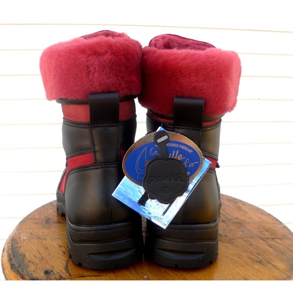 Pajar Canada | Shoes | Pajar Canada Red Kelly Boots Ice Grip Soles Nwt ...
